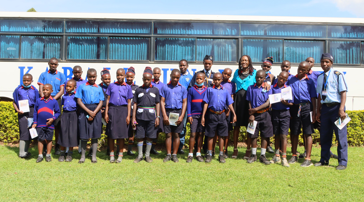Fountain Juniors Foundation Primary School pupils pay a courtesy visit ...